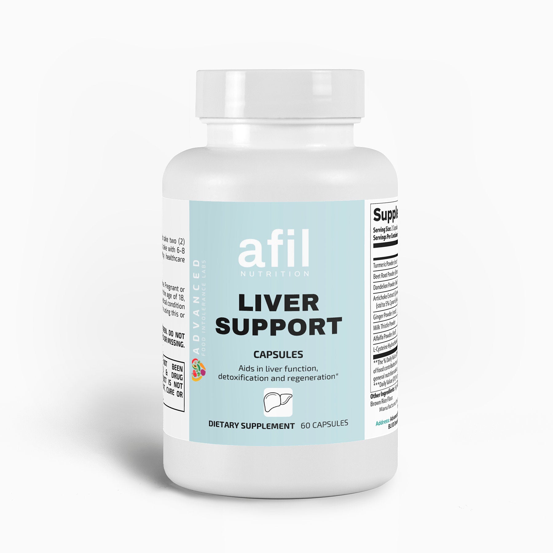 Liver Support Supplement | Detoxification & Optimal Function – Advanced ...