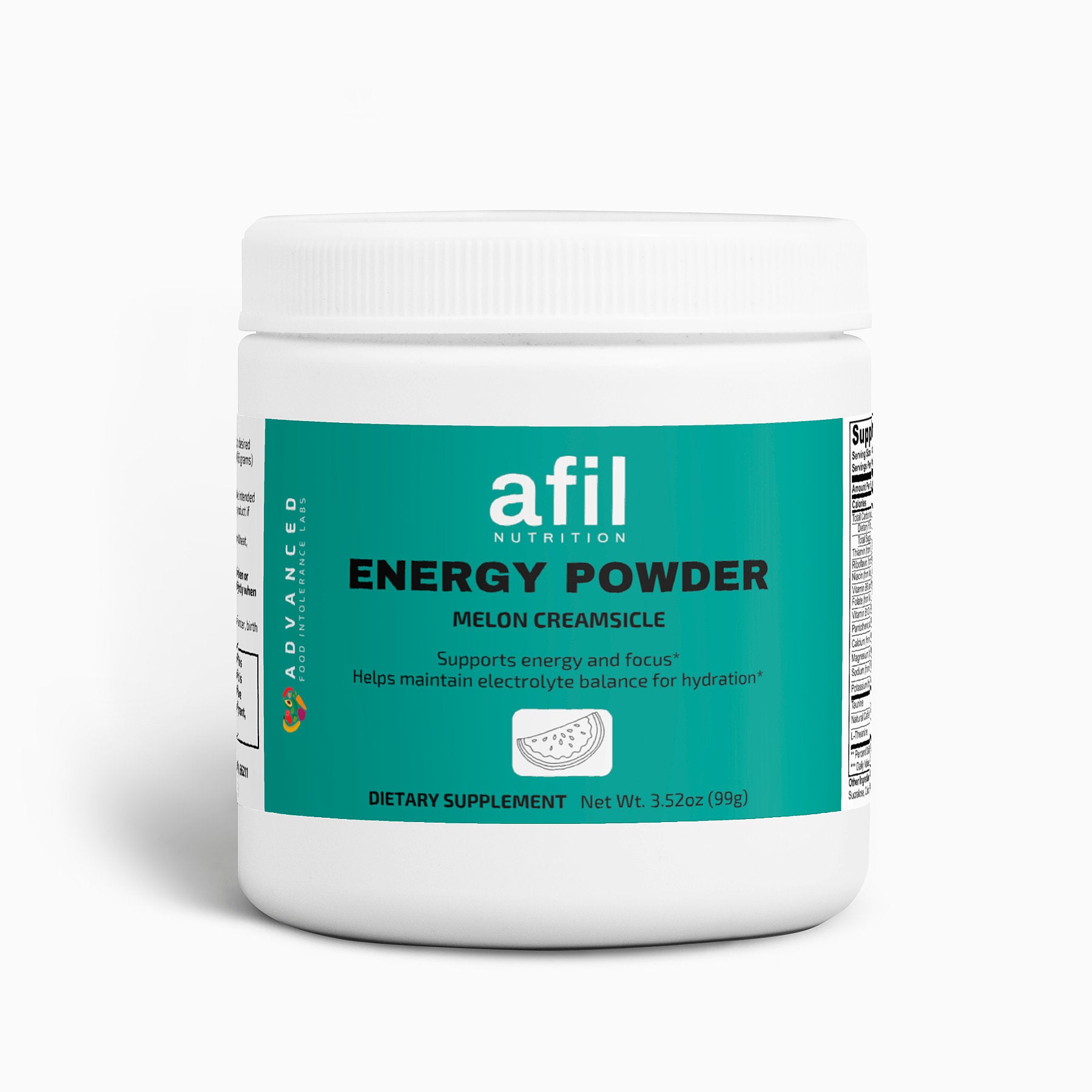 Energy Powder Melon Creamsicle | Advanced Food Intolerance Labs