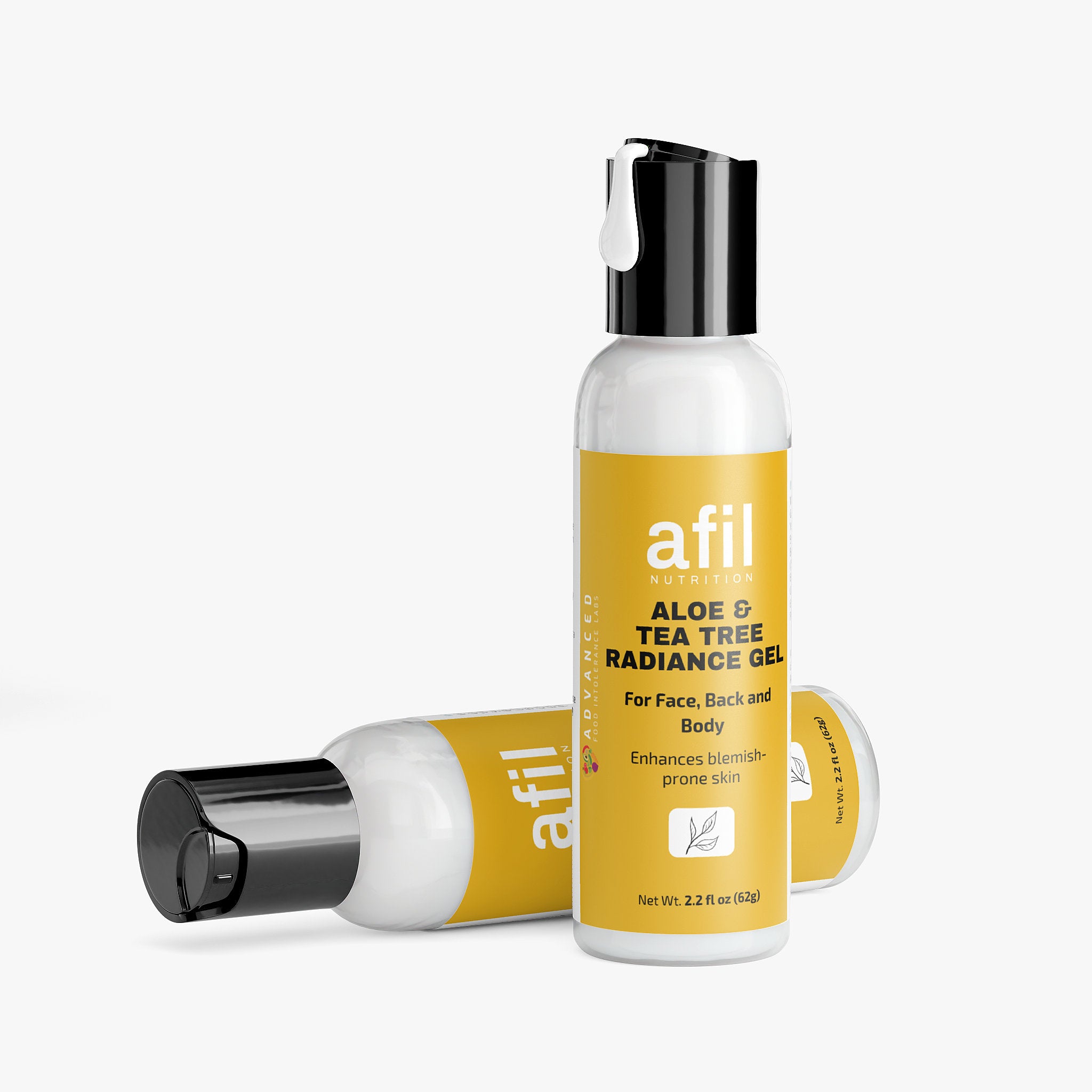 Aloe Tea Tree Radiance Gel | Soothe Redness & Blemishes – Advanced Food ...