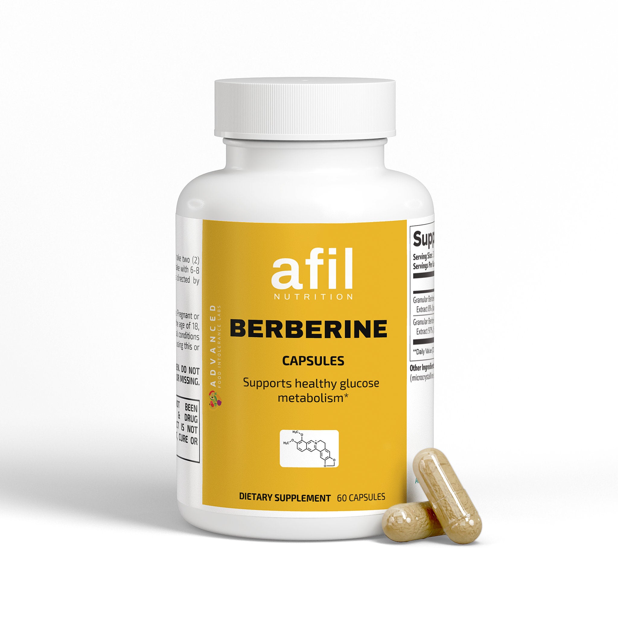 Berberine: Metabolic, Gut & Weight Support | AFIL – Advanced Food ...